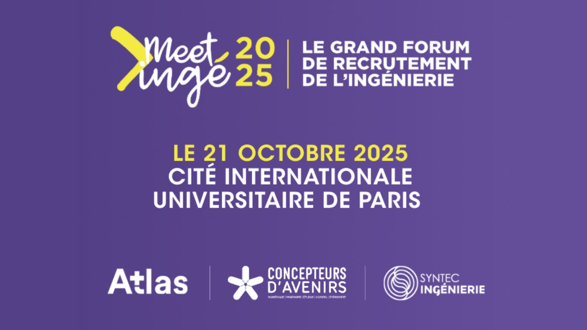 Meet’Ingé 2025 : le grand forum de recrutement de l’ingénierie revient ...